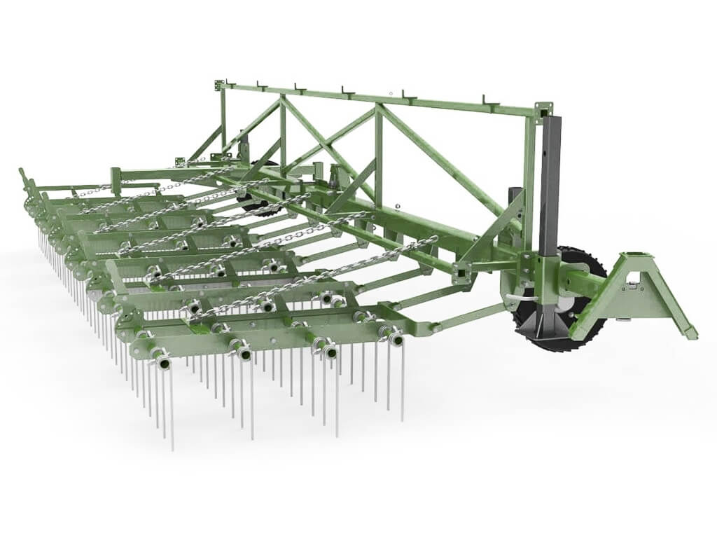 Grapă cu colți reglabili, AVERS-Agro SPRING | E-Agricultura