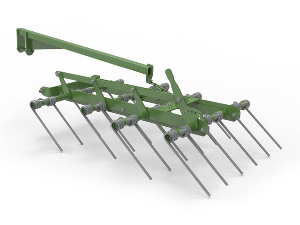 Grapă cu colți reglabili, AVERS-Agro SPRING | E-Agricultura