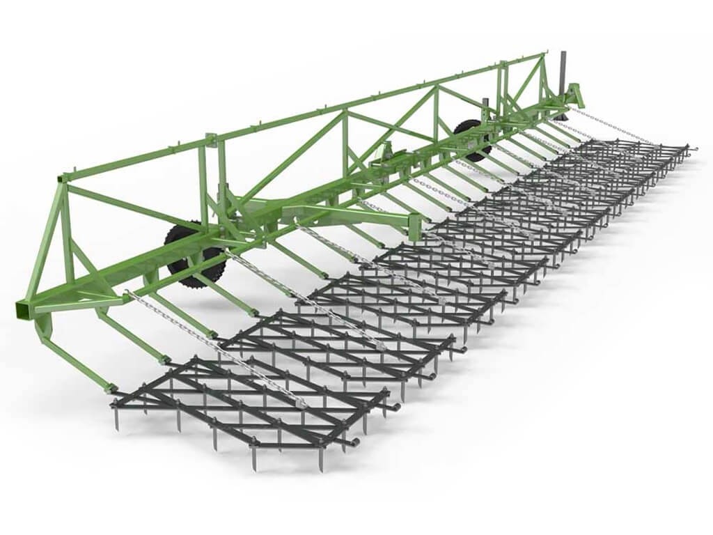 Grapă cu colți reglabili, AVERS-Agro TOOTH ZUBOVA | E-Agricultura