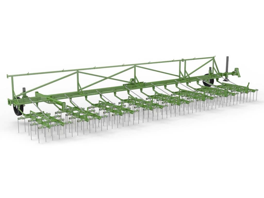 Grapă cu colți reglabili, AVERS-Agro SPRING | E-Agricultura