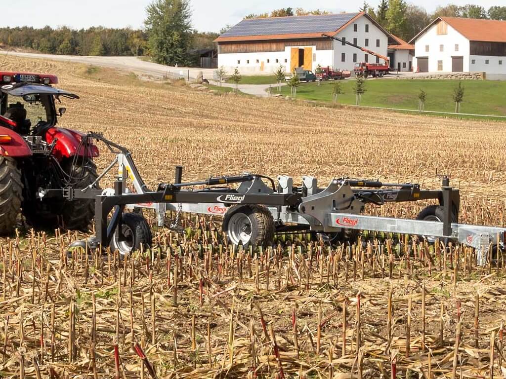Grapă cu lanțuri și discuri 6.8M, Fliegl KSE 680 | E-Agricultura